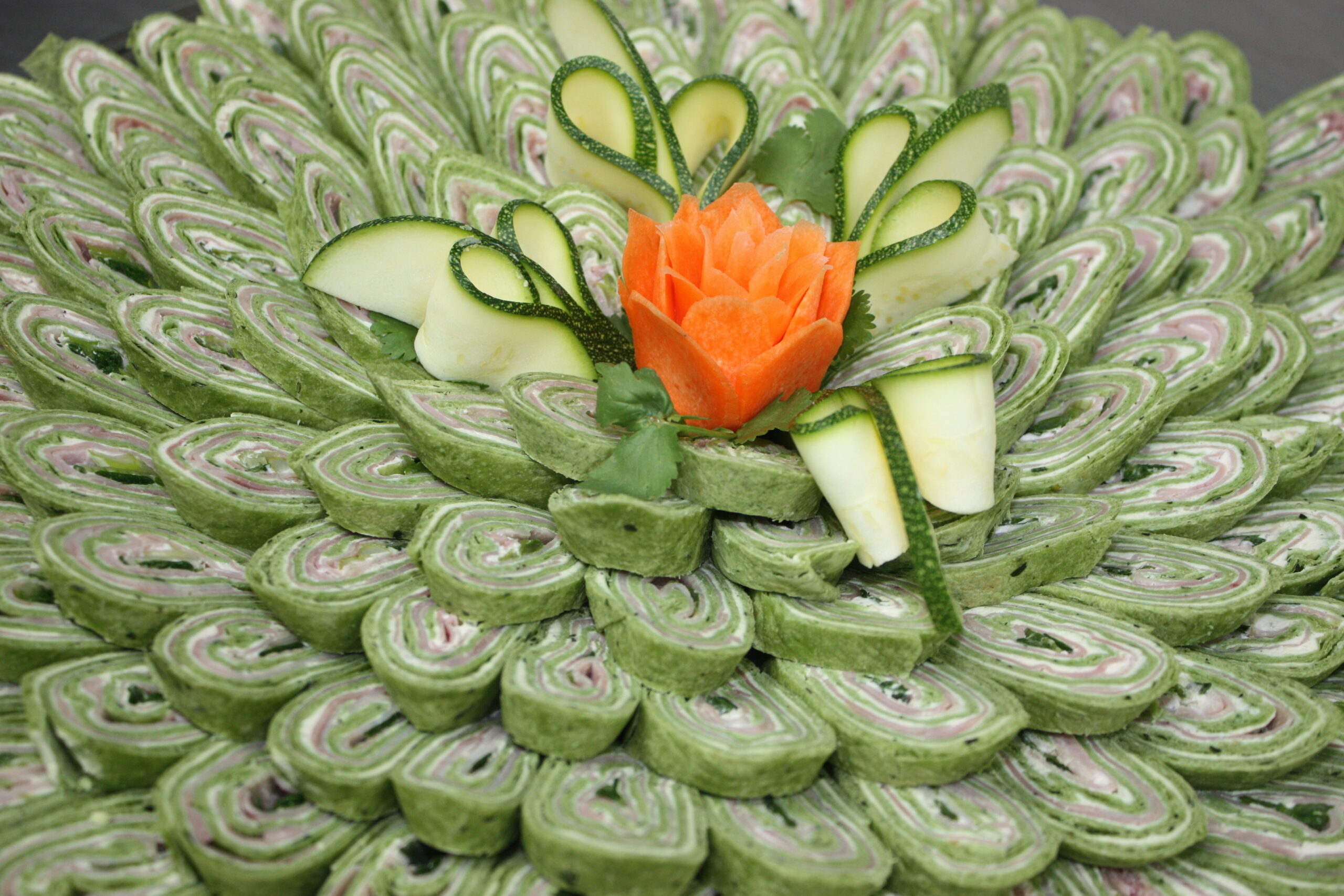 Festive Pinwheels | Seasons Catering & Special Occasions